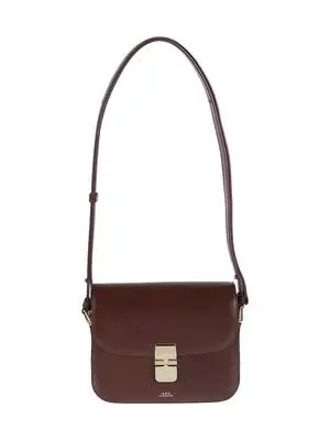 A.p.c. Small Grace Shoulder Bag - Red
