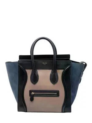 Celine Mini Luggage Tote Bag - Brown