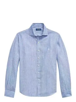 Polo Ralph Lauren Striped Seersucker Shirt - Blue