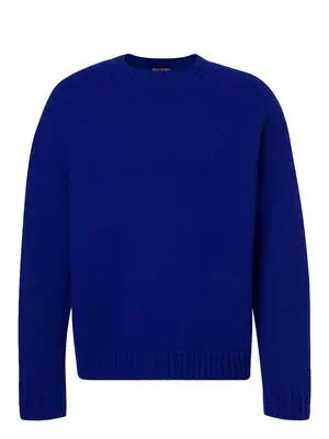 TOM FORD Wool And Cashmere Crew Neck Sweater - Blue