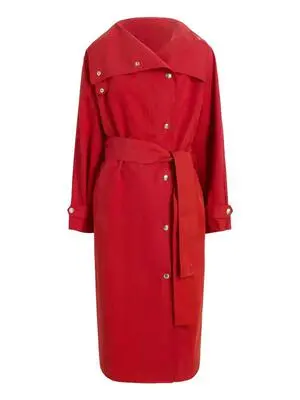Proenza Schouler White Label Corey Trench Coat - Red