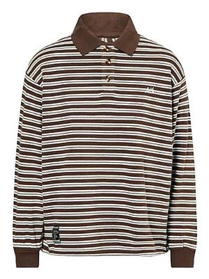DAMSON MADDER Remie Striped Cotton Rugby Sweatshirt - Multi