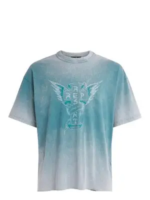 REPRESENT Cotton Westside T-shirt - Blue