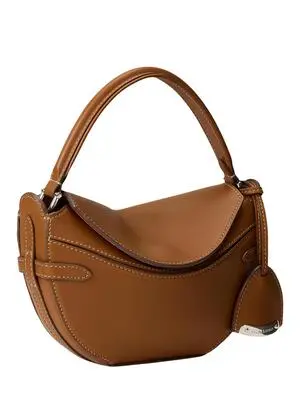 Ralph Lauren Mini Leather Cross-body Bag - Brown
