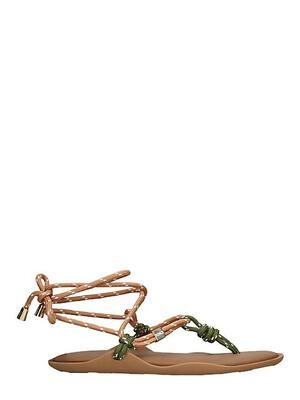 Flowze Flò Twin Woven Sandals - Green Comb