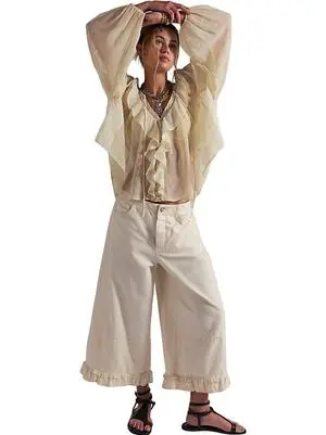 We The Free Love Me Not Bloomer Jeans - Seashell