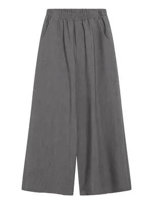 DOUUOD Oversized Chrysanthemum Trousers - Grey