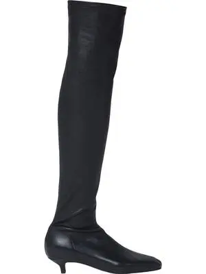 TOTEME Day Knee-high Boots In Nappa Leather - Black