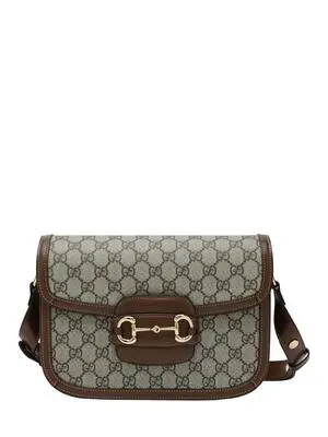 Gucci Medium Horsebit 1955 Shoulder Bag - Beige