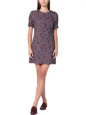 Gucci Bouclé Wool Dress - Blue