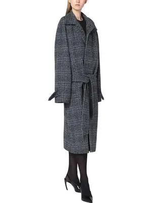 Balenciaga Raglan One Layer Coat - Black