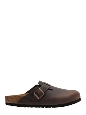 BIRKENSTOCK Habana Oiled Leather Clogs - Brown