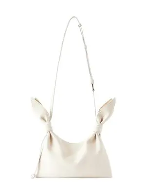 Loewe Scarf Leather Shoulder Bag - White