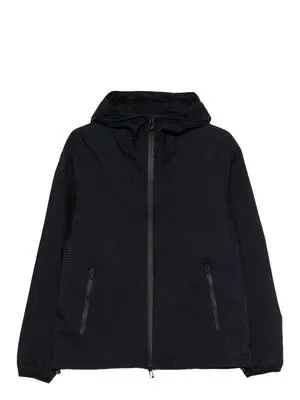 Emporio Armani Nylon Blouson Jacket With Zip Fastening - Blue