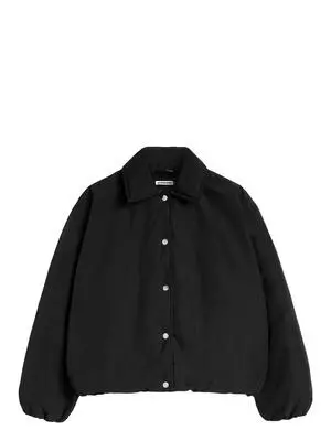JIL SANDER Short Down Jacket - Black