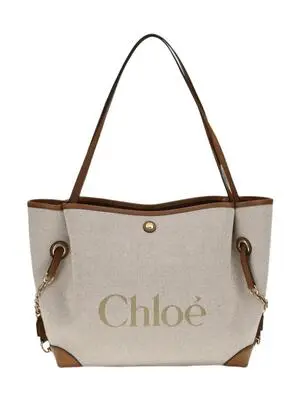 Chloé Clover Shopping Bag - Brown