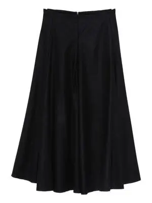 SUSANNE BOMMER Cotton Midi Skirt - Blue