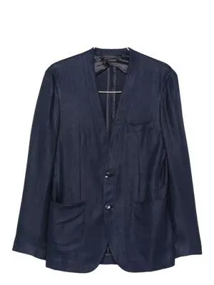 BRIONI BRIONI Linen And Silk Blend Jardigan