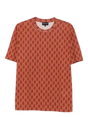 Emporio Armani Printed T-shirt - Red