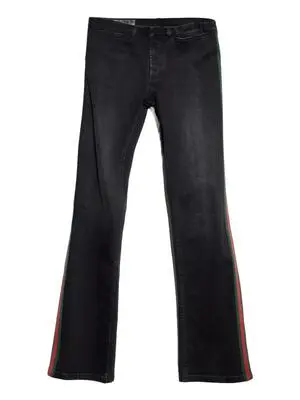 Gucci Denim Cotton Jeans - Black