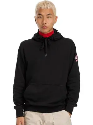 Canada Goose Huron Cotton Hoodie - Black