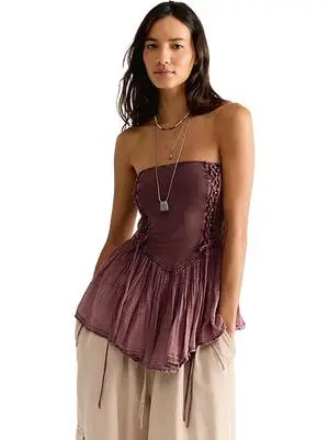 FP ONE Cova Tube Top - Raspberry