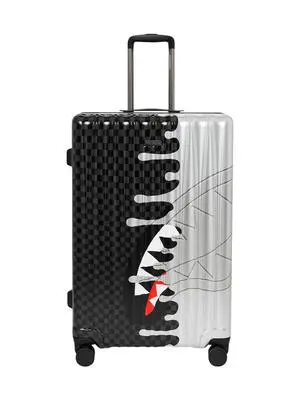 SPRAYGROUND Side Drip Check-in Suitcase - Silver