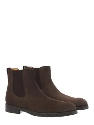 TOD'S Suede Chelsea Boots - Brown