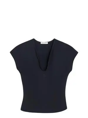 BY MALENE BIRGER Venazia Athletic Top Black