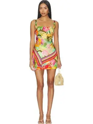 Amanda Uprichard Keyshia Floral Mini Dress - Multi