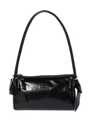 MIU MIU Miu Miu Shiny Leather Pouch