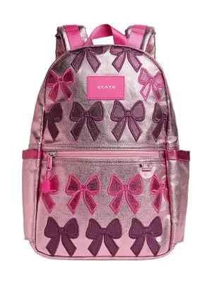 STATE BAGS Mini Bow Kane Backpack - Pink