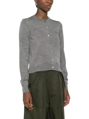 Polo Ralph Lauren Button-up Wool Cardigan - Grey
