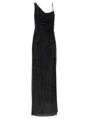 SELF-PORTRAIT Embellished Maxi Dress - Black