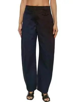 Ulla Johnson Marine Flap-pocket Trousers - Blue