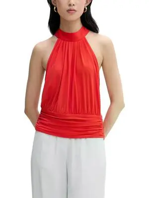 GESTUZ Gzkadie Halterneck Top - Red