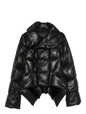 Rick Owens Naska Leather Jacket - Black