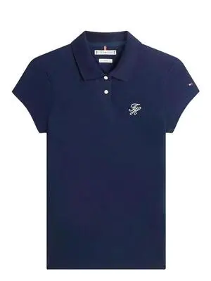 Tommy Hilfiger 1985 Embroidered Polo T-shirt - Blue