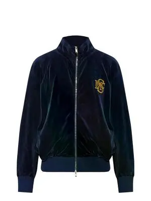 Stella McCartney Logo-embroidered Zip-up Sweatshirt - Blue