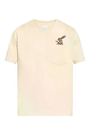 Paul Smith Rabbit Pocket T-shirt - Neutrals
