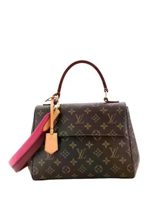 LOUIS VUITTON Monogram Canvas Cluny Bb Satchel - Brown