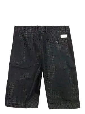 NINE:INTHE:MORNING Cotton Shorts - Black