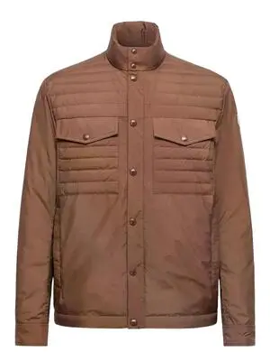 MONCLER Moncler Quilted Jacket With Logo Patch