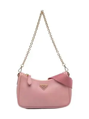 Prada Saffiano Lux Re Edition 2005 Satchel - Pink
