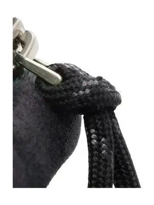 LOUIS VUITTON Louis Vuitton Monogram Iridescent Trocadero Wearable Wallet Shoulder Bag Black