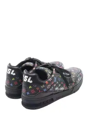 LOUIS VUITTON Takashi Murakami Monogram Sneakers - Black