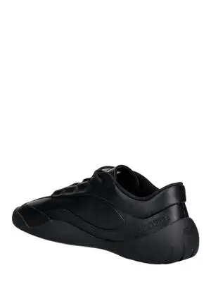 Lacoste Perforated Detail Sneakers - Black