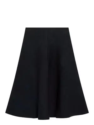 THE FRANKIE SHOP July Knit Midi Skirt - Black