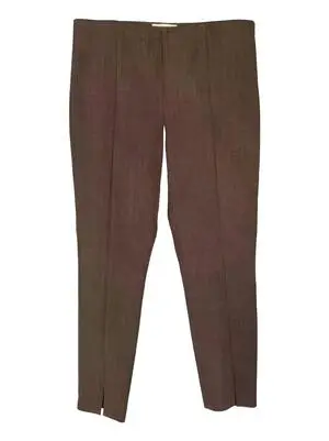 THE ROW Tapered High-rise Trousers - Brown