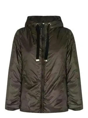 Max Mara The Cube Hooded Jacket Green